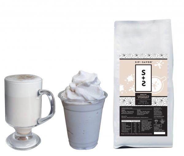 White Chocolate Symphony Freezo Latte Mix – Sip and Savor